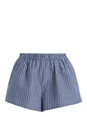 ELCE Ime Striped Cotton-Blend Boxer Shorts