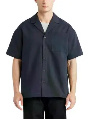 OFF DUTY Pocket Short-sleeve Shirt - Blue