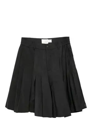 FENG CHEN WANG Pleated Shorts - Black