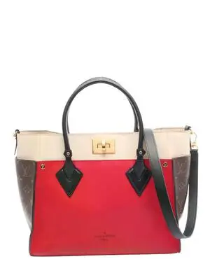 LOUIS VUITTON 2020 Monogram Leather Handbag - Red
