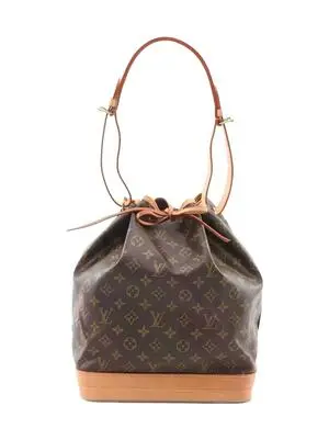 LOUIS VUITTON 1991 Noe Monogram Tote Bag - Brown