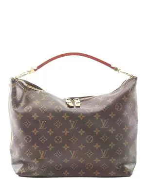 LOUIS VUITTON Shri Monogram Tote Bag - Brown
