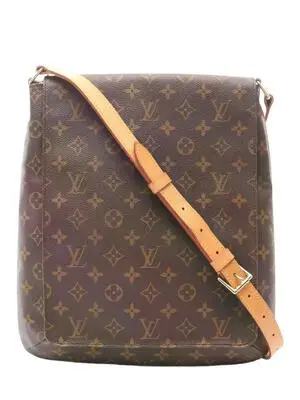LOUIS VUITTON 2001 Musette Shoulder Bag - Brown