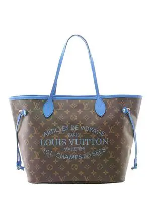 LOUIS VUITTON 2013 Neverfull Mm Monogram Tote Bag - Brown