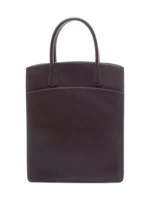 Hermès 2002 Fjord Leather Tote Bag - Brown