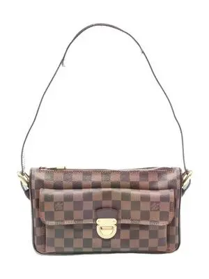 LOUIS VUITTON 2006 Gm Damier Ebène Ravello Shoulder Bag - Brown