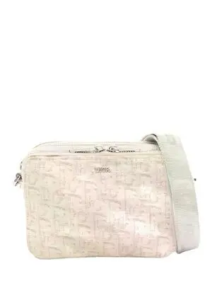 Dior 2000s Logo-pattern Shoulder Bag - Neutrals