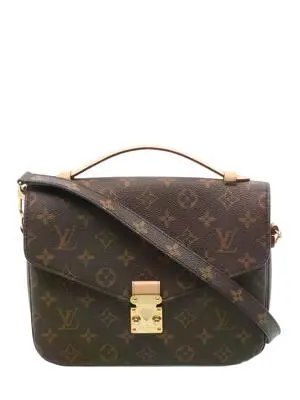 LOUIS VUITTON 10s Mm Metis Monogram Handbag - Brown