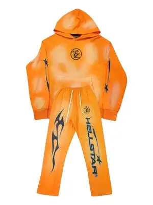 HELLSTAR Fire Tracksuit Set - Orange