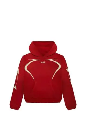 HELLSTAR Graphic-print Hoodie - Red