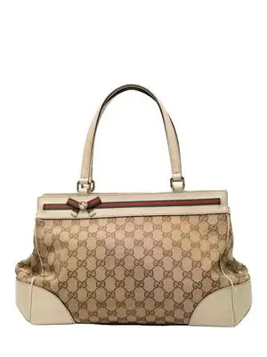 Gucci 2000-2015 Gg Canvas Mayfair Tote - Brown