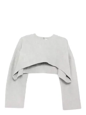 ENFOLD Crew-Neck Crop Top