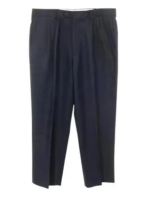 Hermès Slacks Wool Trousers - Blue