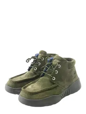 Burberry Suede Chukka Boots - Green
