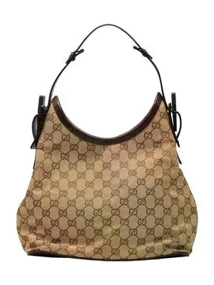 Gucci Gg Canvas Shoulder Bag 2000-2015 - Brown