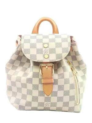 LOUIS VUITTON 2018 Sperone Bb Damier Azur Backpack - Neutrals