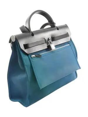 Hermès Pm 2017 Herbag Tote Bag - Blue