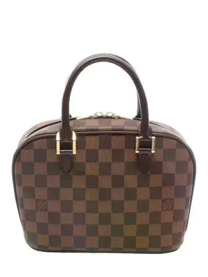 LOUIS VUITTON 2002 Mini Sarria Top-handle Tote Bag - Brown