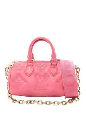 LOUIS VUITTON 2010s Bb Papillon Handbag - Pink