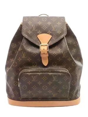 LOUIS VUITTON Gm 2000 Montsouris Monogram Backpack - Brown