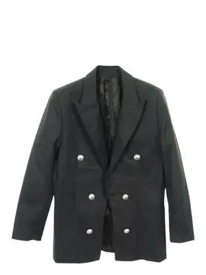 Balmain 2000s Double-breasted Blazer - Black