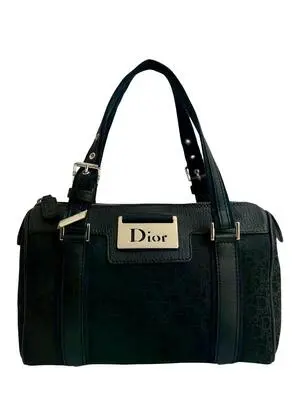 Dior Diorissimo Trotter Boston Bag - Black