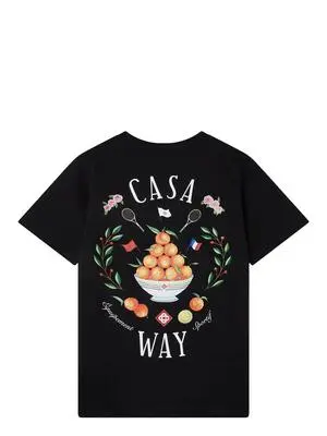 Casablanca Casa Way Short Sleeve T-shirt - Orange