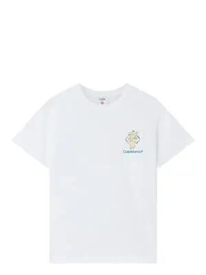 Casablanca Diamond Column Short Sleeve T-shirt - Multicolor
