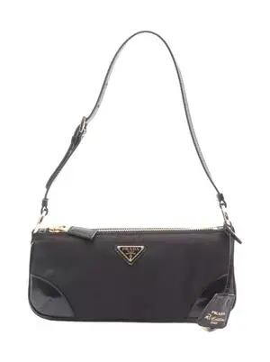 Prada 2002 Re-edition Shoulder Bag - Black