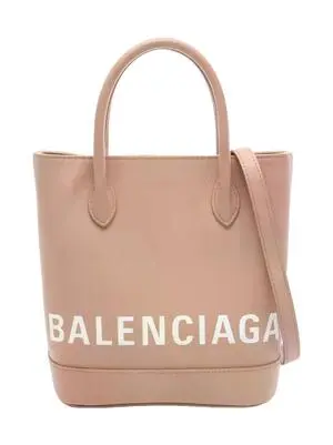 Balenciaga Leather Handbag - Neutrals