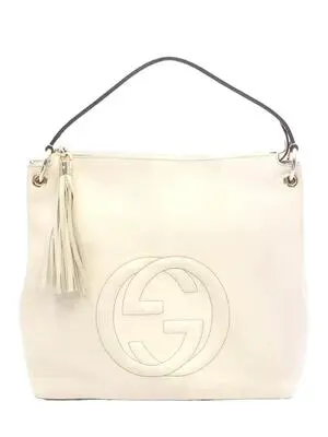 Gucci Soho Leather Shoulder Bag - Neutrals