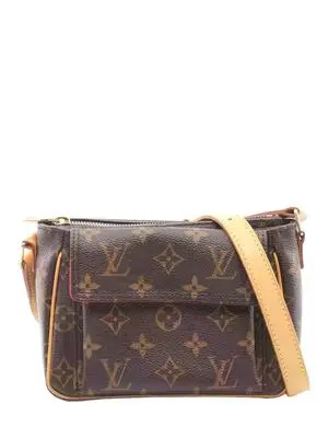 LOUIS VUITTON 2005 Monogram Shoulder Bag - Brown