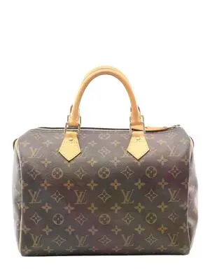 LOUIS VUITTON 2006 30 Speedy Monogram Handbag - Brown