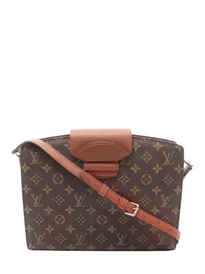 LOUIS VUITTON 1999 Courcelles Monogram - Brown