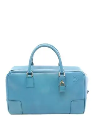 Loewe 2010s Amazona 28 Leather Tote - Blue