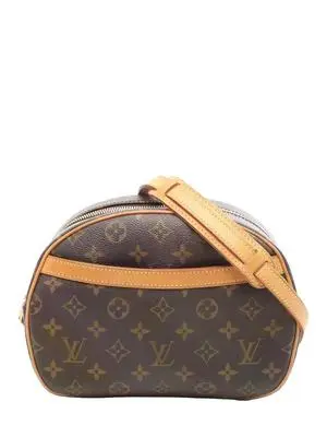 LOUIS VUITTON 2007 Monogram Canvas Small Blower Shoulder Bag - Brown
