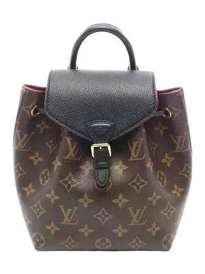 LOUIS VUITTON 2020 Montsouris Bb Monogram Canvas Backpack - Brown