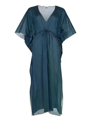 ERES Voilier V-neck Kaftan - Blue
