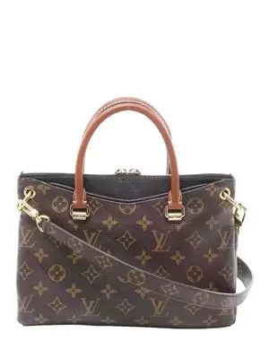 LOUIS VUITTON 2015 Pallas Bb Two-way Handbag - Brown