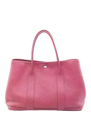 Hermès 2012 Pm Garden Party Leather Tote Bag - Pink