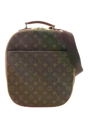 LOUIS VUITTON 2000 Monogram Cross Body Bag - Brown