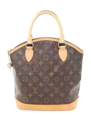 LOUIS VUITTON 2006 Lockit Tote Bag - Brown