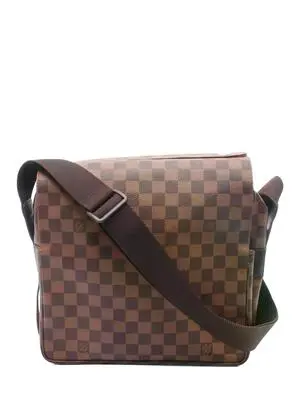 LOUIS VUITTON 1998 Damier Shoulder Bag - Brown