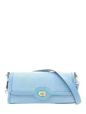 Gucci 2010s Small Luce Leather Shoulder Bag - Blue