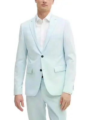 LINDBERGH Buttoned Notched Lapel Suit - Blue