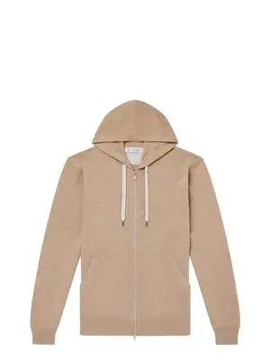Brunello Cucinelli Cashmere Zip-up Hoodie - Neutrals