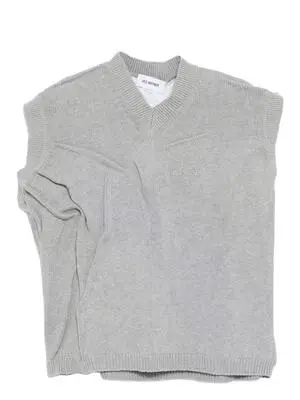 HED MAYNER Logo-embroidered Vest - Grey