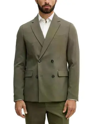 LINDBERGH Double-breasted Tailored Suit - Green