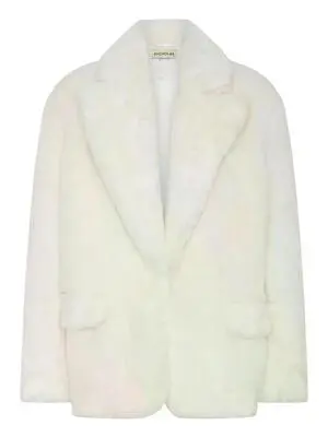 NICHOLAS Desiree Notched-lapel Jacket - Neutrals