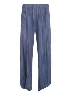 Giorgio Armani Pleated Trousers - Blue